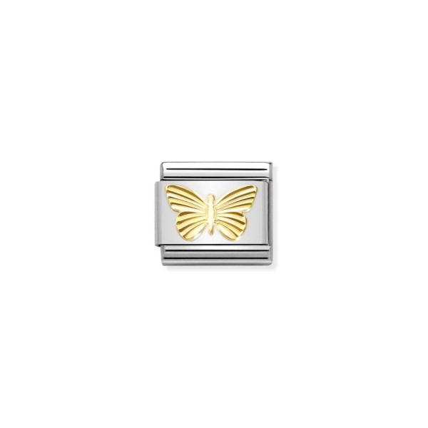 Nomination Gold Diamond Cut Greek Eye Charm 030285/65 | McCloys ...