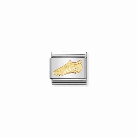 Nomination Gold Hiking Boot Composable Charm - McCloys Jewellery