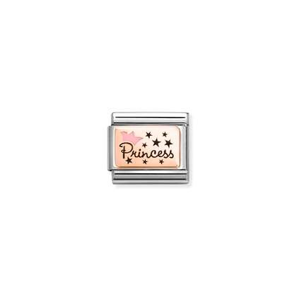 Nomination Rose Gold Pink Princess Crown Composable Charm - McCloys ...