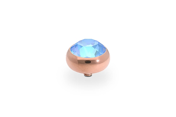 Qudo Rose Gold Topper Sesto 10mm - Ocean Delite - McCloys Jewellery