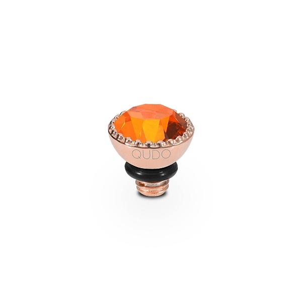 Qudo Rose Gold Topper Ghiare 5mm - Sun - McCloys Jewellery