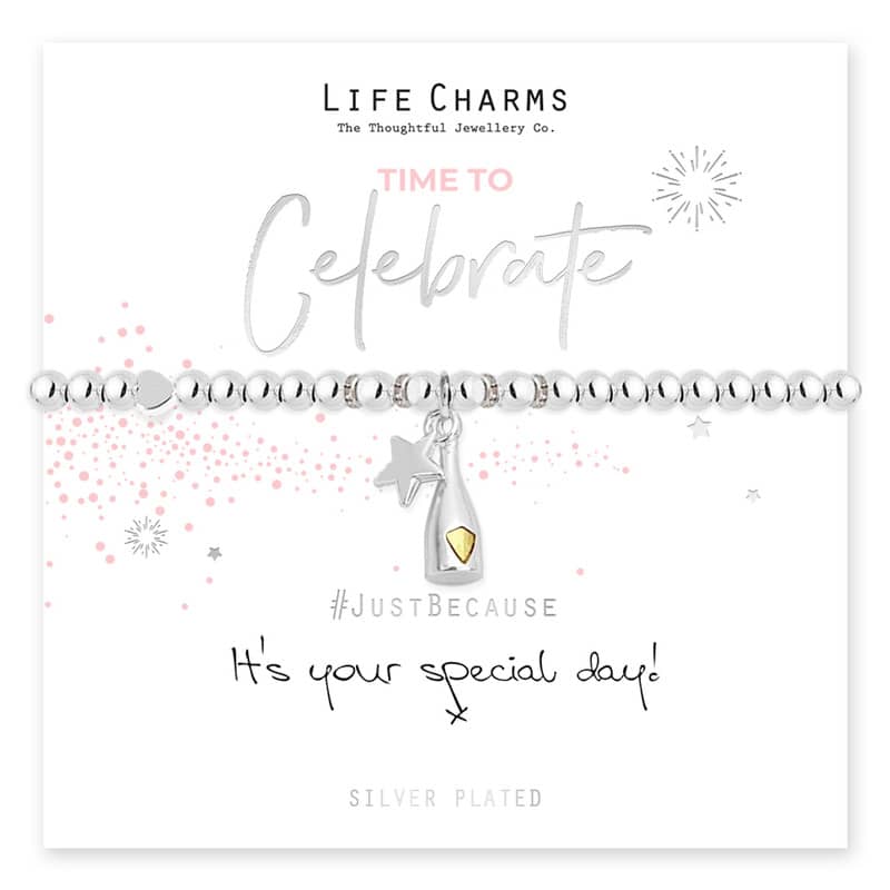 Life Charms Time to Celebrate Bracelet - McCloys Jewellery